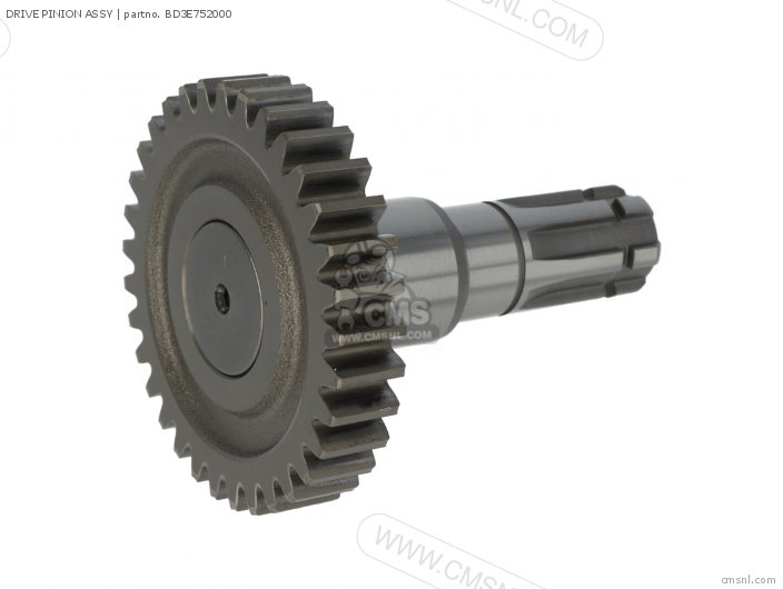BD3E752000: DRIVE PINION ASSY Yamaha - buy the BD3-E7520-00-00 at CMSNL