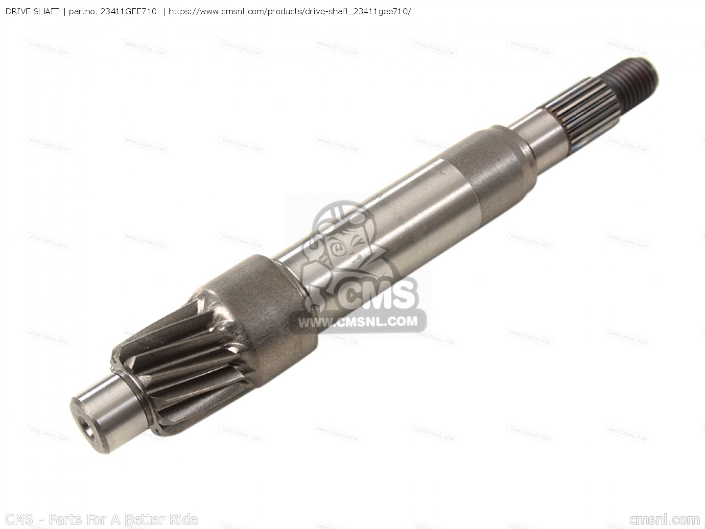 23411GEE710: Drive Shaft Honda - buy the 23411-GEE-710 at CMSNL