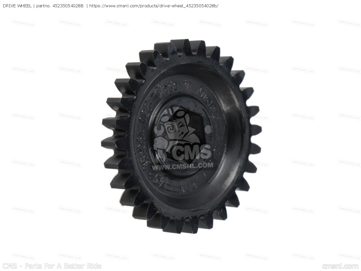 45235054028B: DRIVE WHEEL GASGAS - buy the 45235054028 at CMSNL