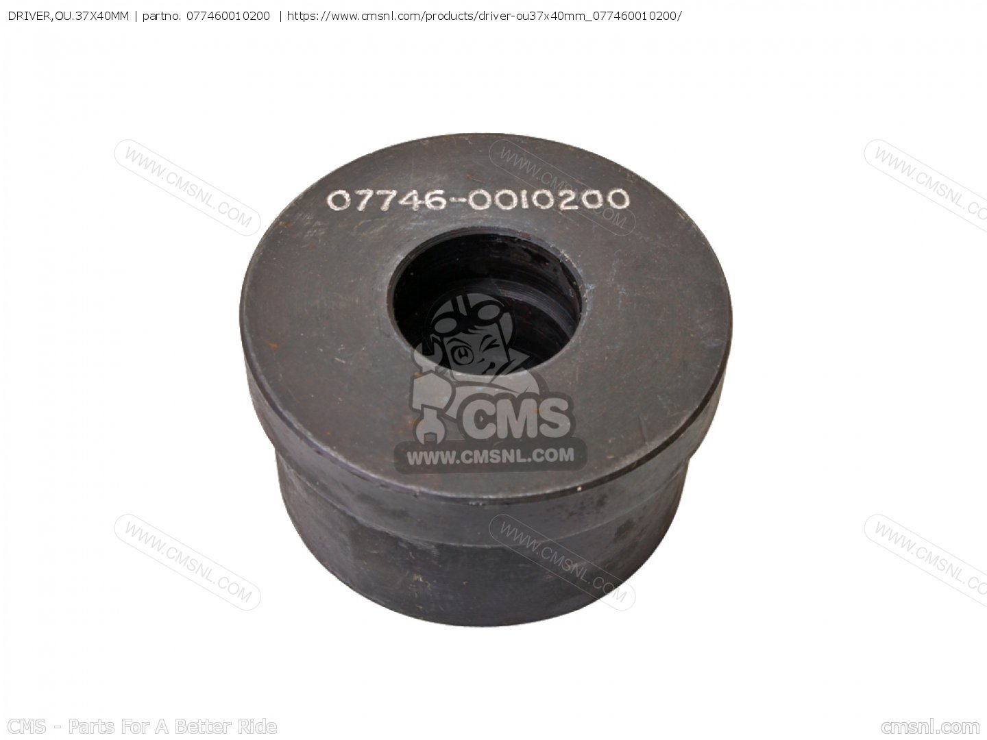 077460010200: Driver,ou.37x40mm Honda - buy the 07746-0010200 at CMSNL