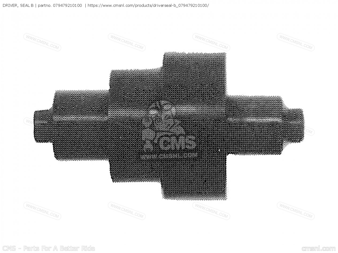 079479210100: Driver, Seal B Honda - buy the 07947-9210100 at CMSNL