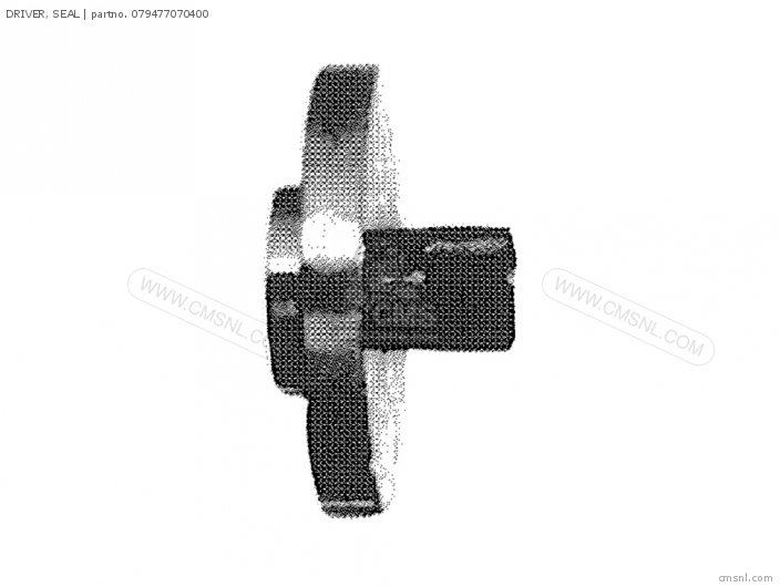 079477070400: Driver, Seal Honda - buy the 07947-7070400 at CMSNL