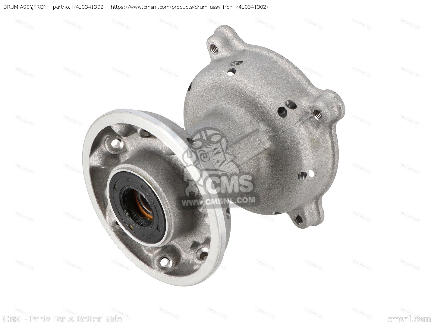 K410341302: DRUM ASSY,FRON Suzuki - buy the K4103-41302 at CMSNL