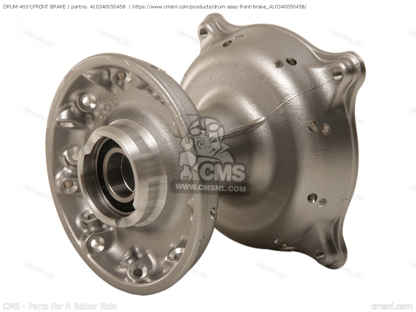 410340050458: Drum-assy,front Brake Kawasaki - buy the 41034-0050-458 ...