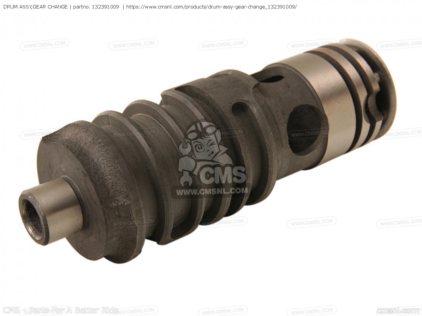 132391009: Drum Assy,gear Change Kawasaki - buy the 13239-1009 at CMSNL