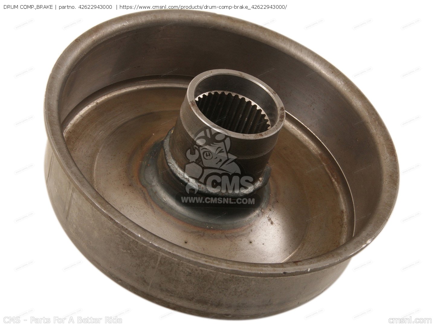 42622943000: Drum Comp.,brake Honda - buy the 42622-943-000 at CMSNL