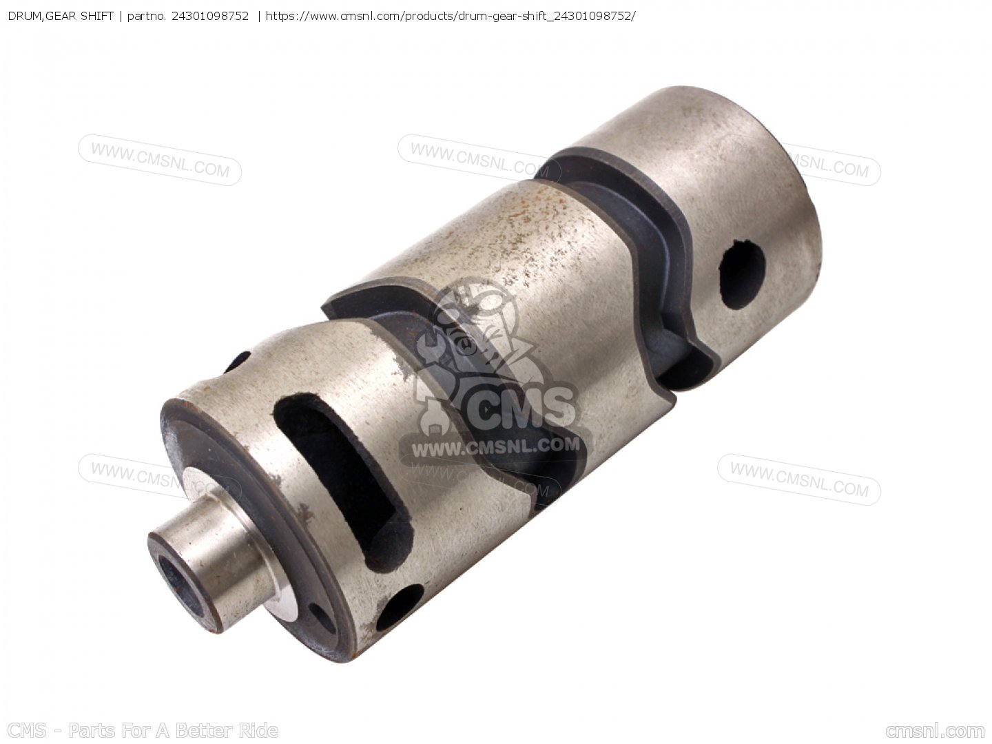 24301098752: DRUM,GEAR SHIFT Honda - buy the 24301-098-752 at CMSNL