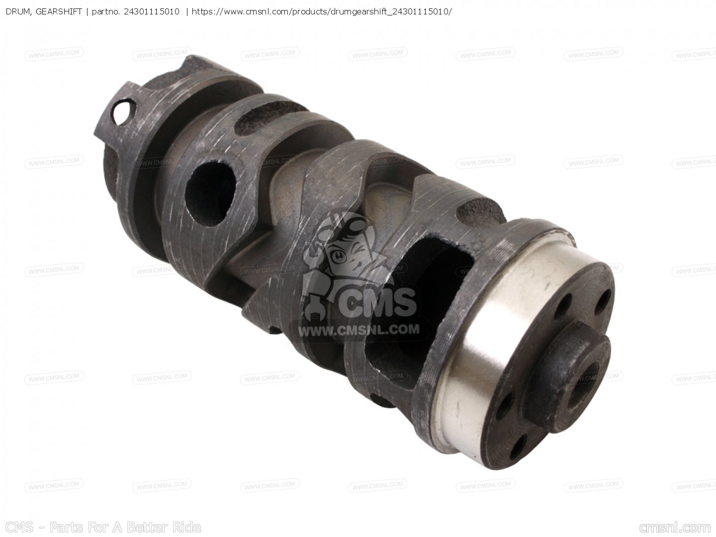 24301115010: Drum, Gearshift Honda - buy the 24301-115-010 at CMSNL