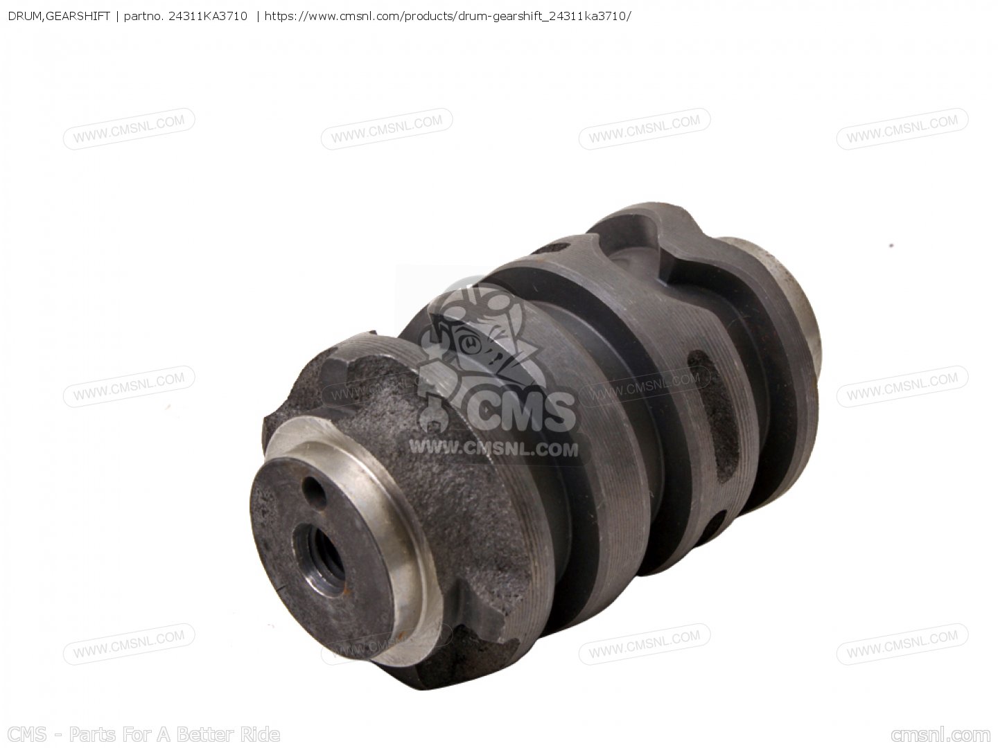 24311KA3710: Drum,gearshift Honda - buy the 24311-KA3-710 at CMSNL