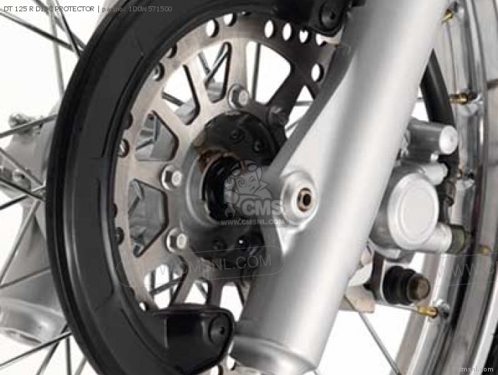 1D0W571500: DT 125 R DISC PROTECTOR Yamaha - buy the 1D0-W5715-00-00 at ...