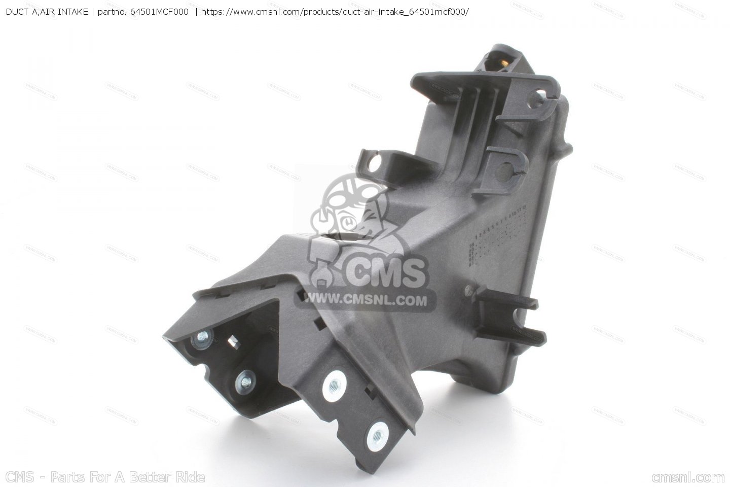 64501MCF000: DUCT A,AIR INTAKE Honda - buy the 64501-MCF-000 at CMSNL