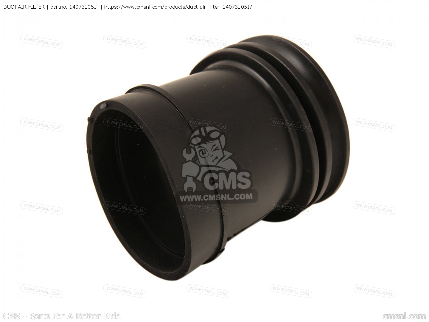 140731051: DUCT,AIR FILTER Kawasaki - buy the 14073-1051 at CMSNL