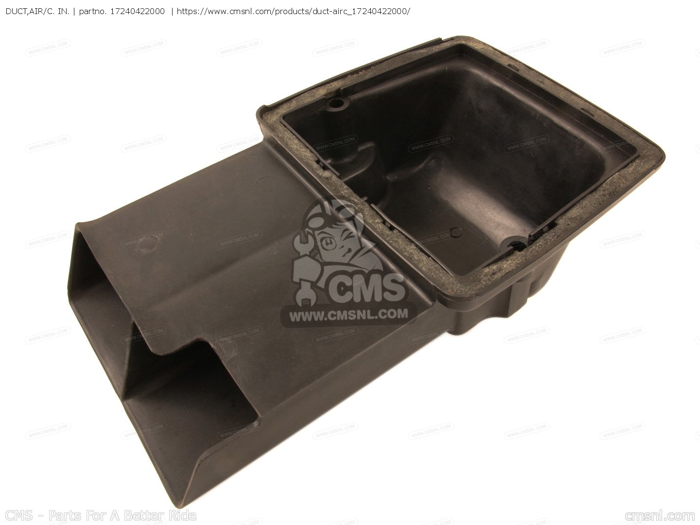 17240422000: DUCT,AIR/C. IN. Honda - buy the 17240-422-000 at CMSNL