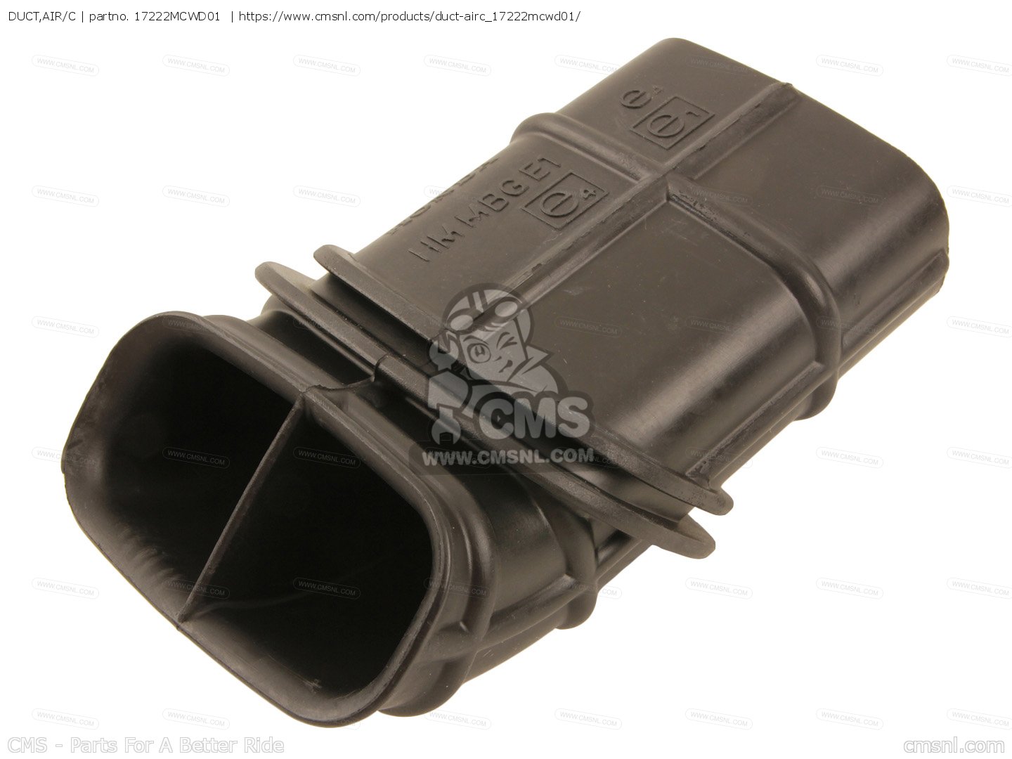 17222MCWD01: DUCT,AIR/C Honda - buy the 17222-MCW-D01 at CMSNL