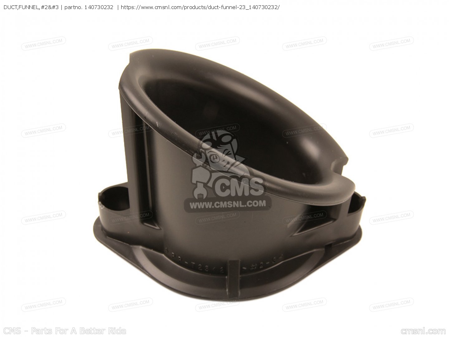140730232: DUCT,FUNNEL,#2 Kawasaki - buy the 14073-0232 at CMSNL