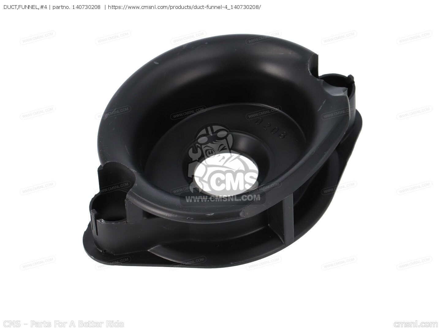 140730208: Duct,funnel,#4 Kawasaki - buy the 14073-0208 at CMSNL