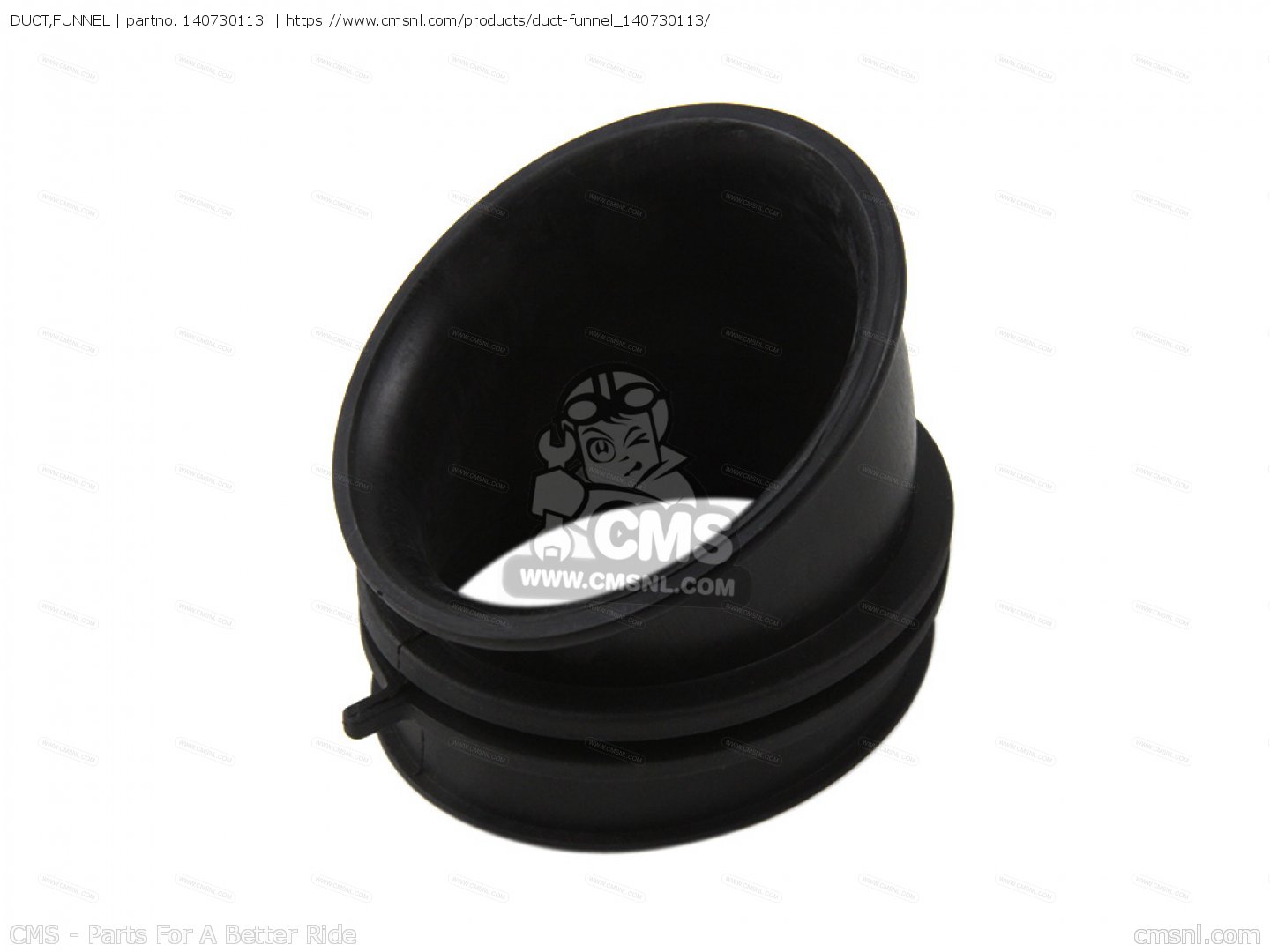 140730113: Duct,funnel Kawasaki - buy the 14073-0113 at CMSNL