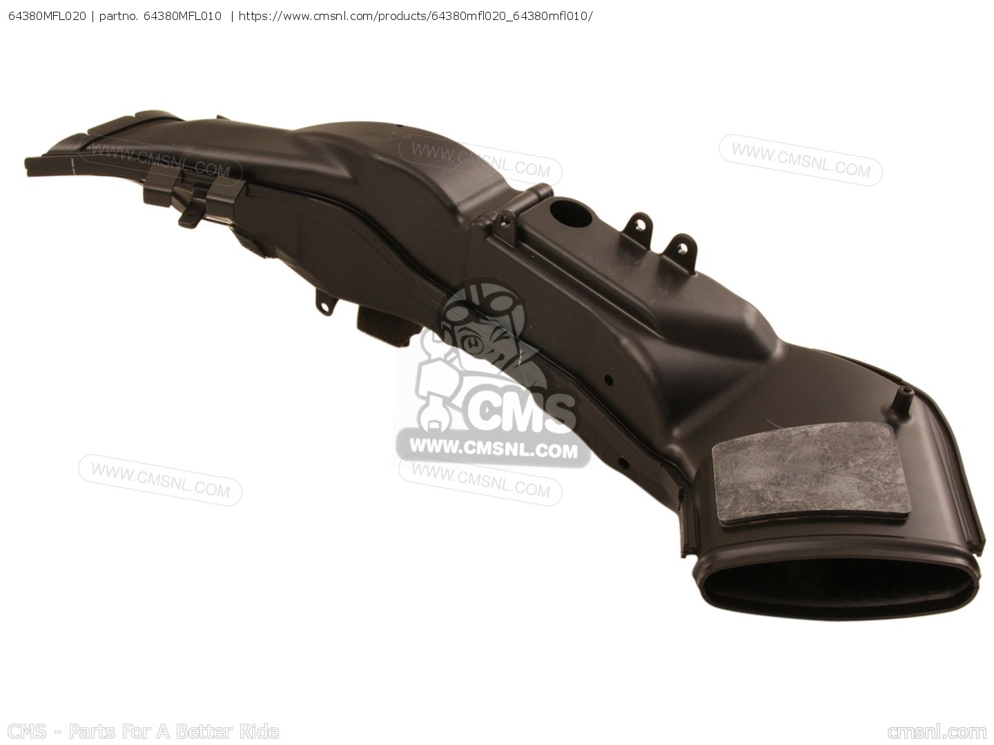 64380MFL010: Duct,l Air Honda - buy the 64380-MFL-010 at CMSNL