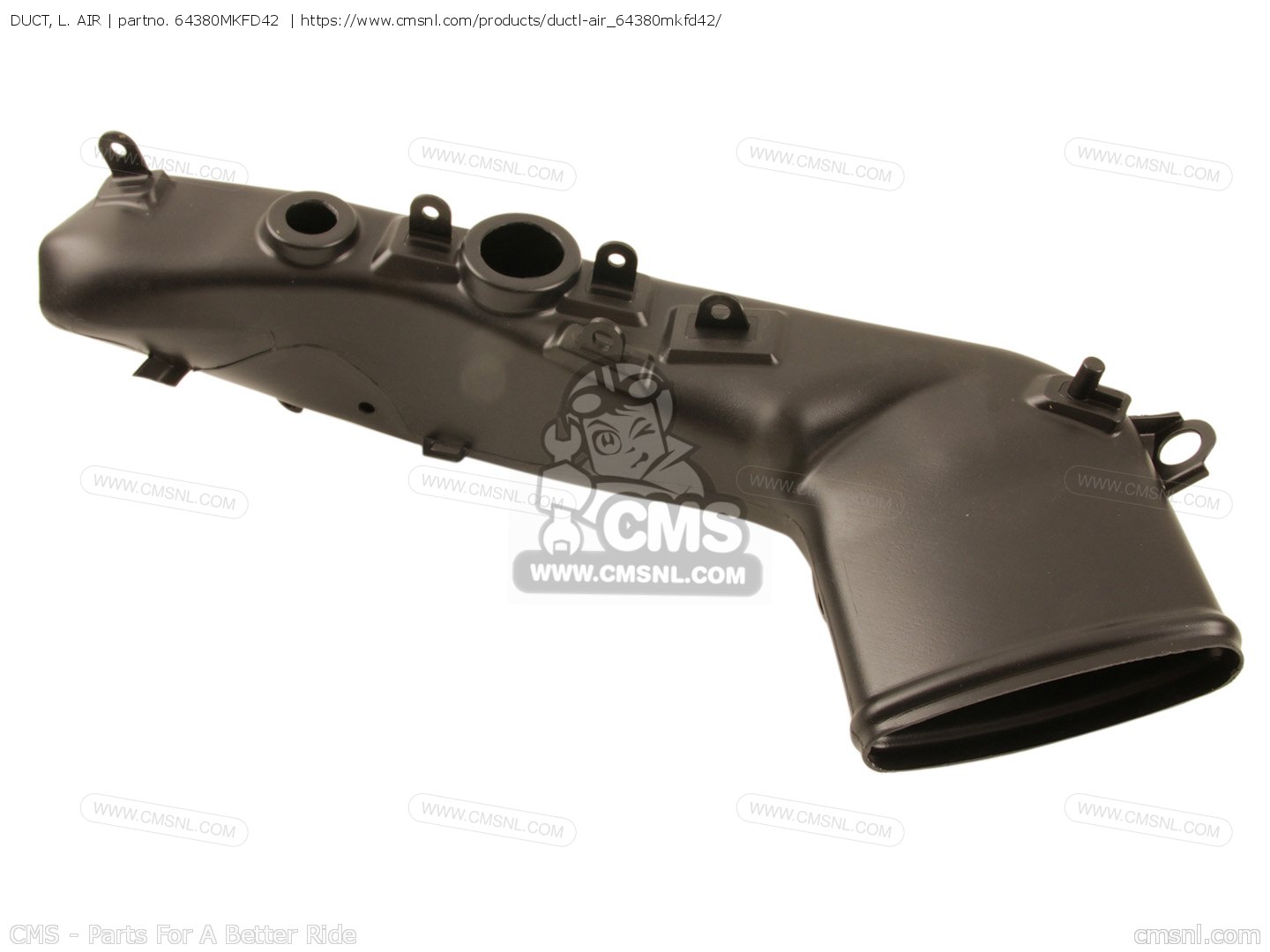 64380MKFD42: Duct,l Air Honda - buy the 64380-MKF-D42 at CMSNL