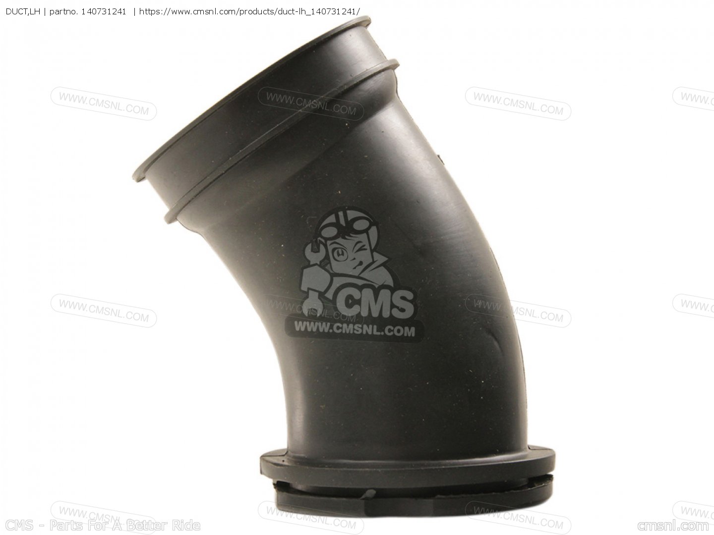 140731241: DUCT,LH Kawasaki - buy the 14073-1241 at CMSNL