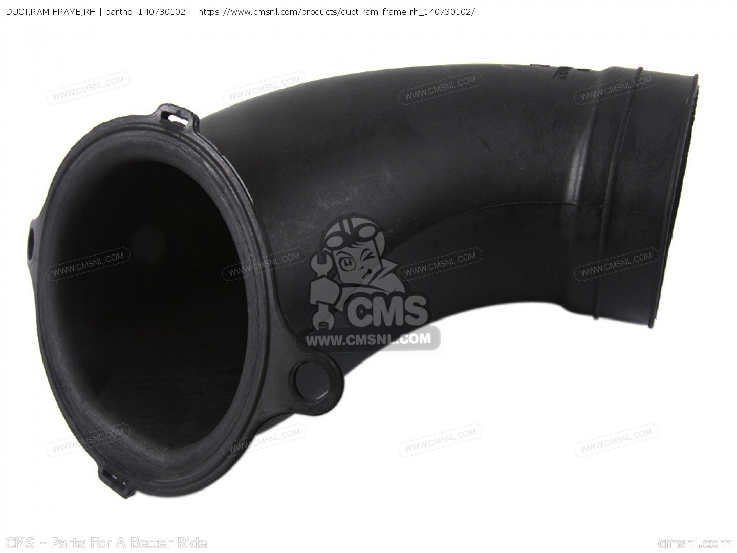 140730102: Duct,ram-frame,rh Kawasaki - buy the 14073-0102 at CMSNL