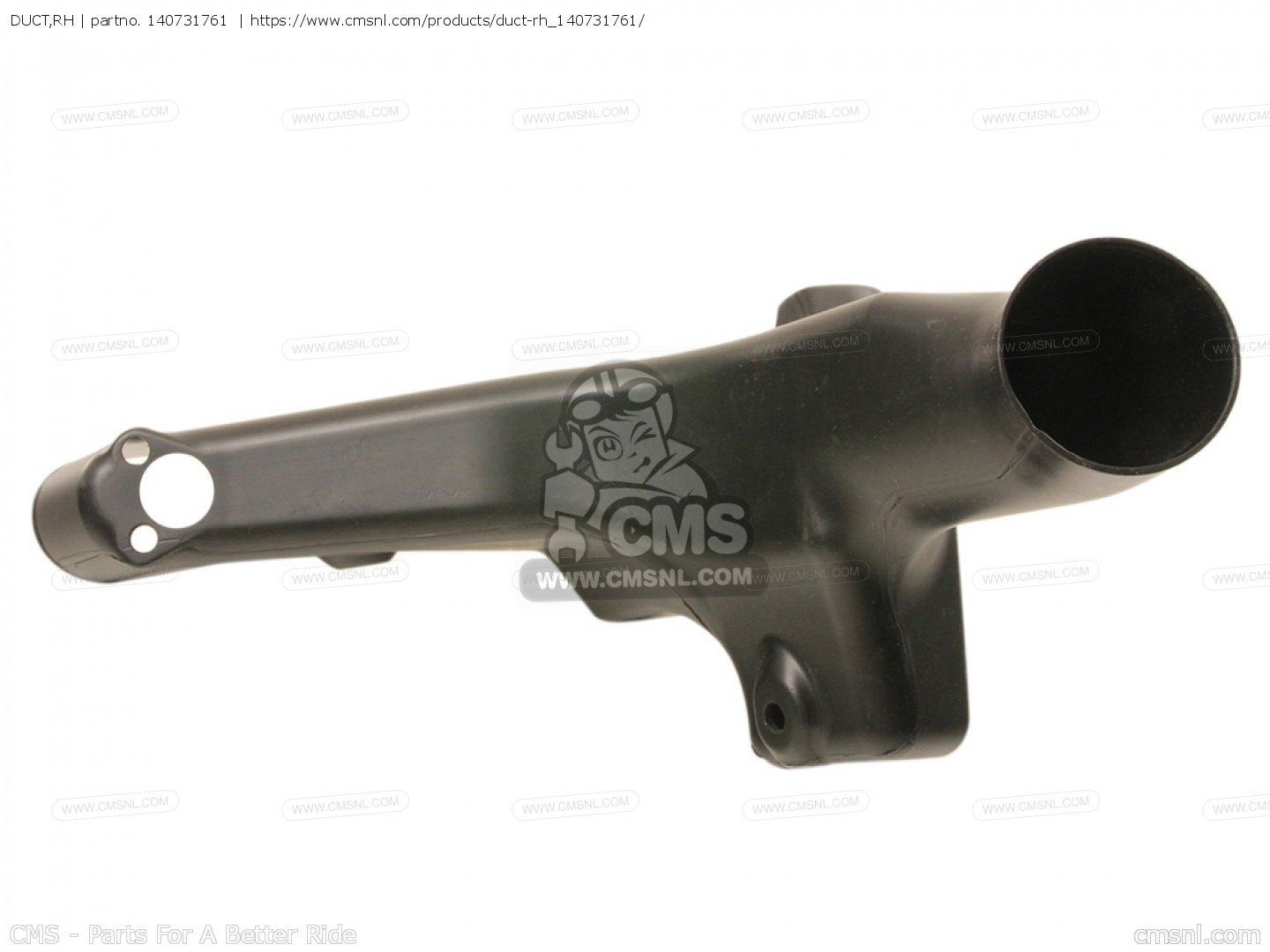 140731761: DUCT,RH Kawasaki - buy the 14073-1761 at CMSNL