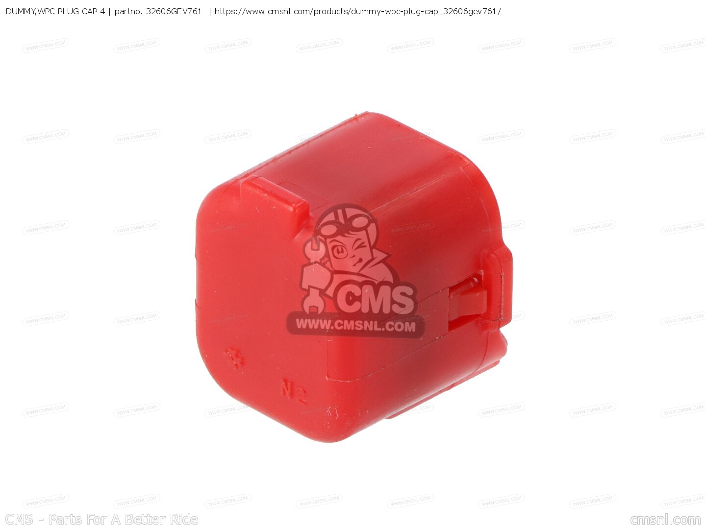 DUMMY,WPC PLUG CAP 4 for Honda - order at CMSNL