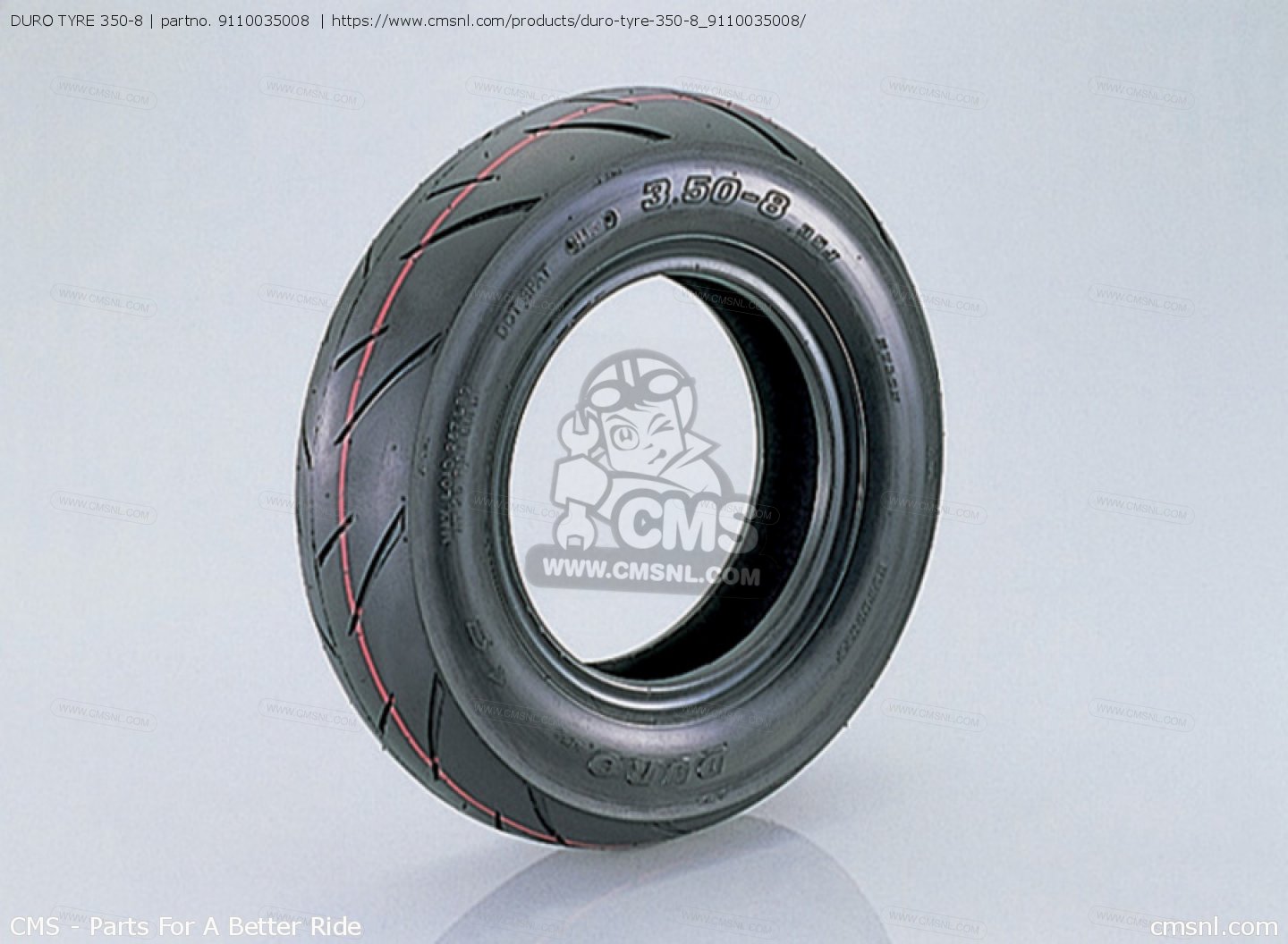 9110035008: DURO TYRE 350-8 Kitaco - buy the 911-0035008 at CMSNL