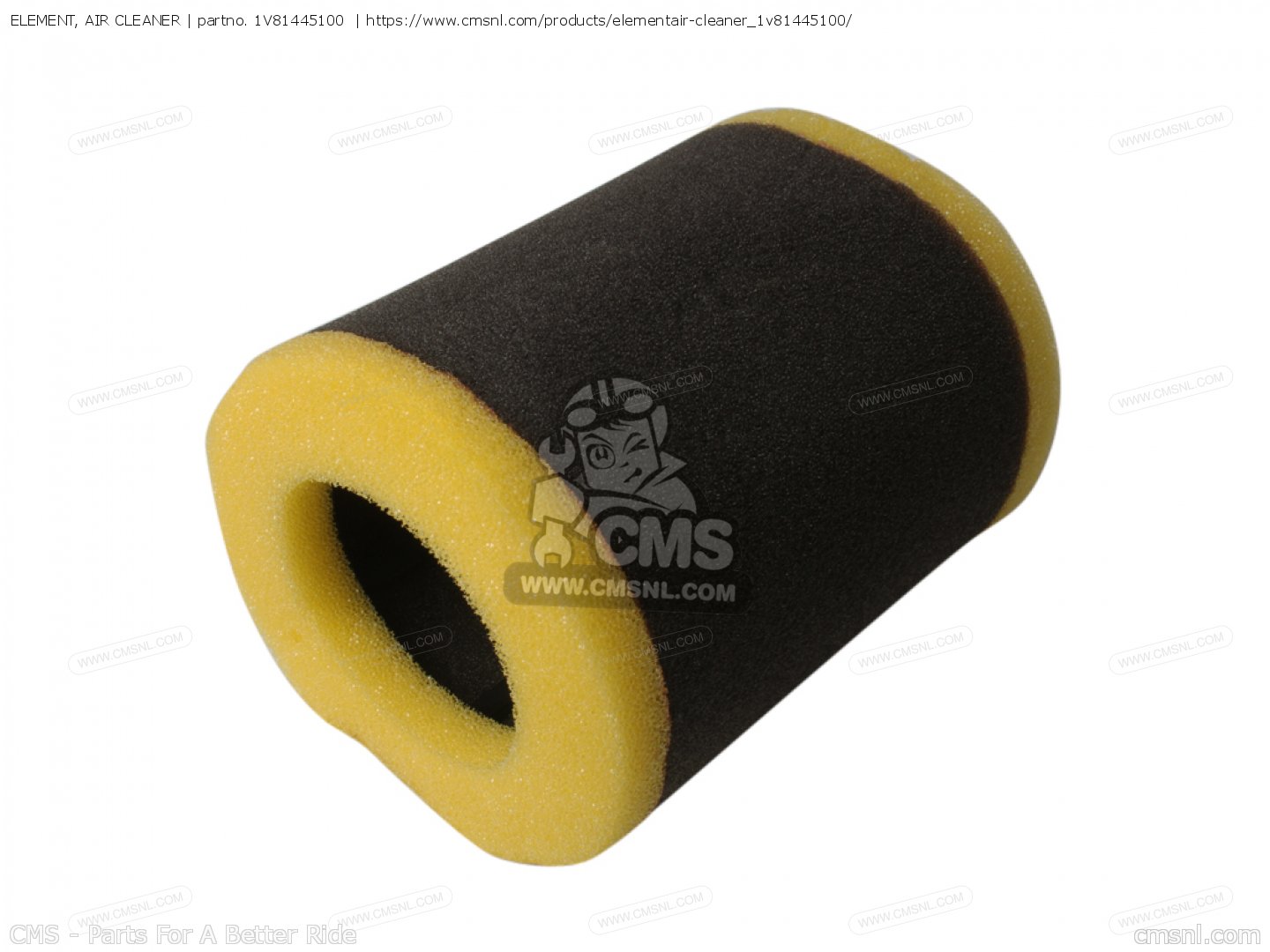 ELEMENT, AIR CLEANER for Yamaha - order at CMSNL