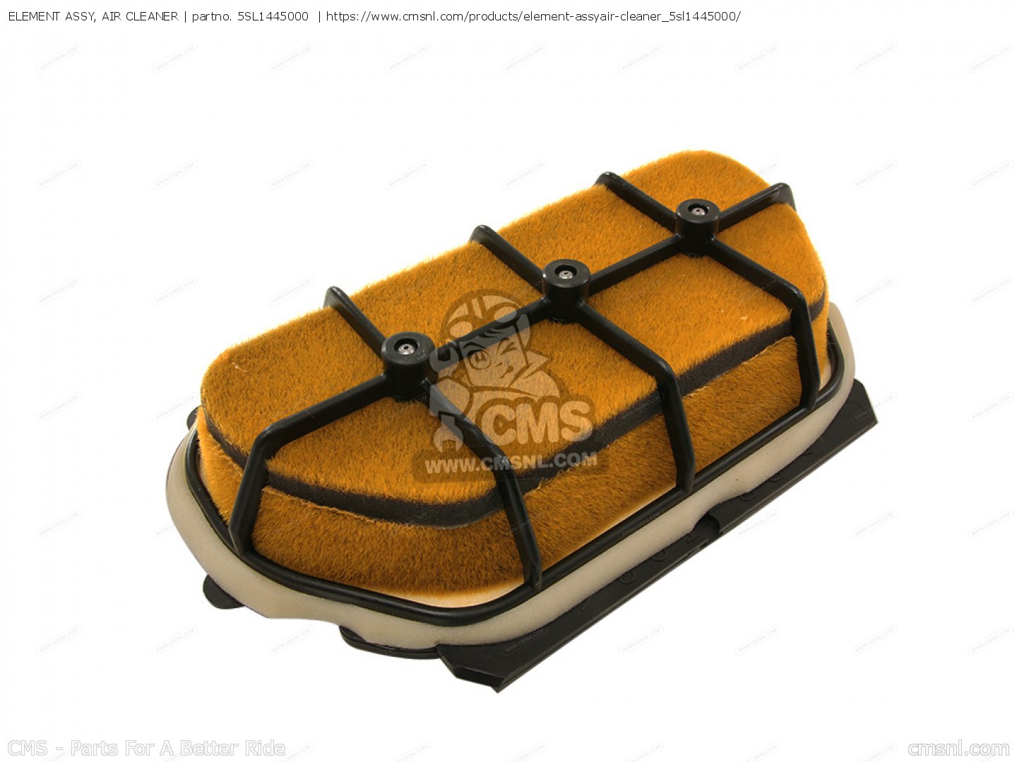 5SL1445000: ELEMENT ASSY, AIR CLEANER Yamaha - buy the 5SL-14450-00-00 ...
