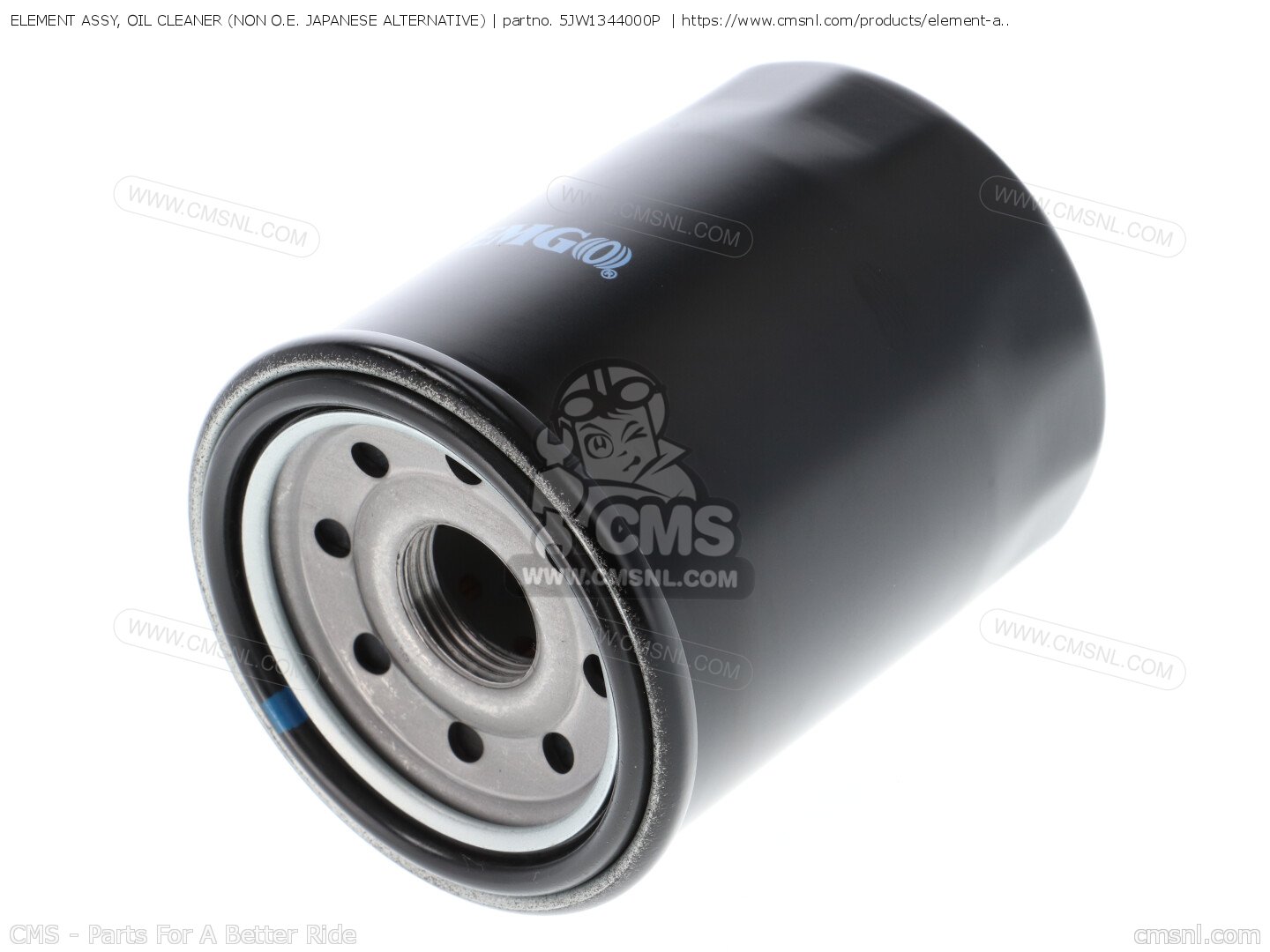 5JW1344000P: ELEMENT ASSY, OIL CLEANER (NON O.E. ALTERNATIVE) Yamaha ...