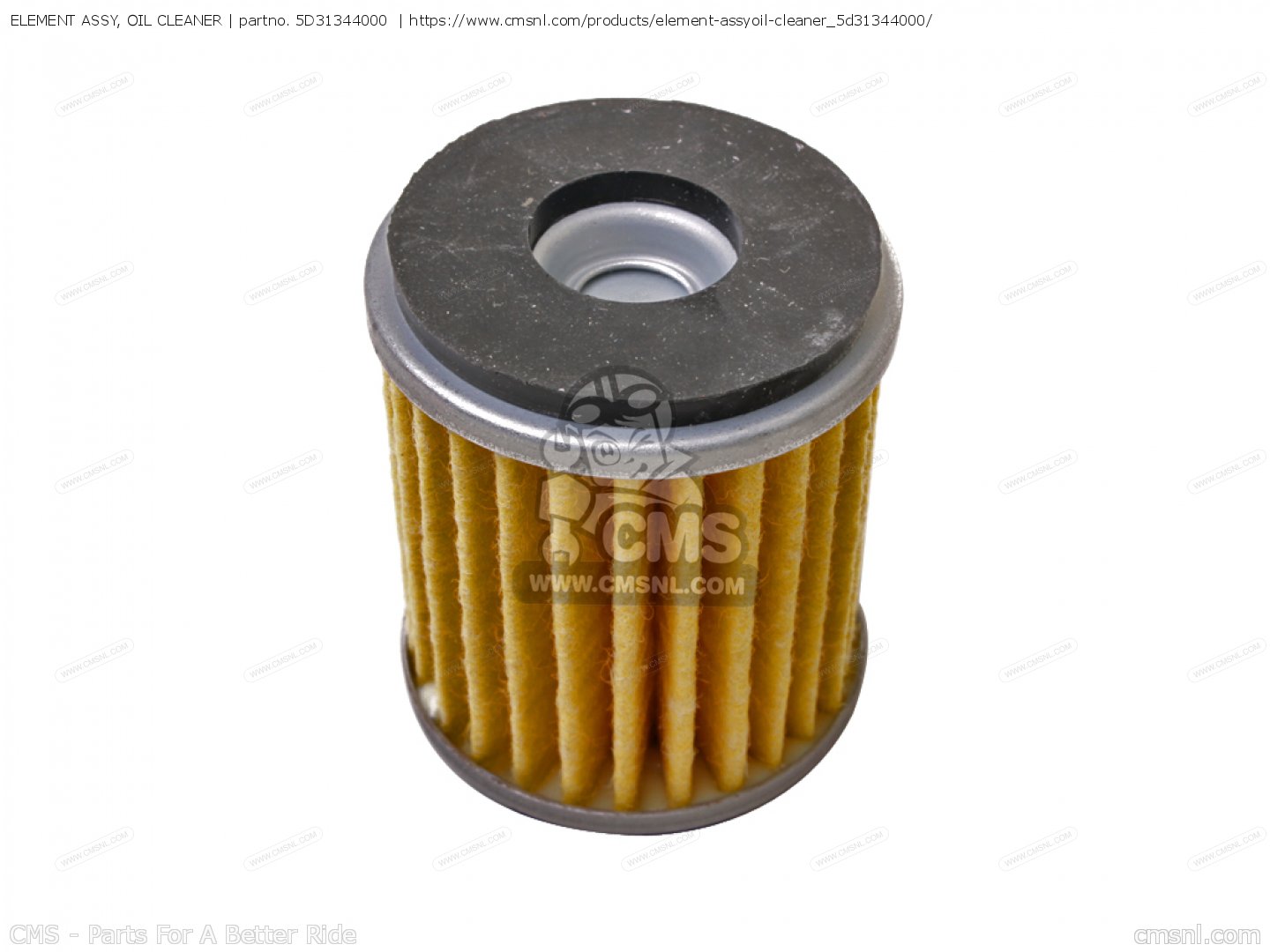 5D31344000: ELEMENT ASSY, OIL CLEANER Yamaha - buy the 5D3-13440-00-00 ...