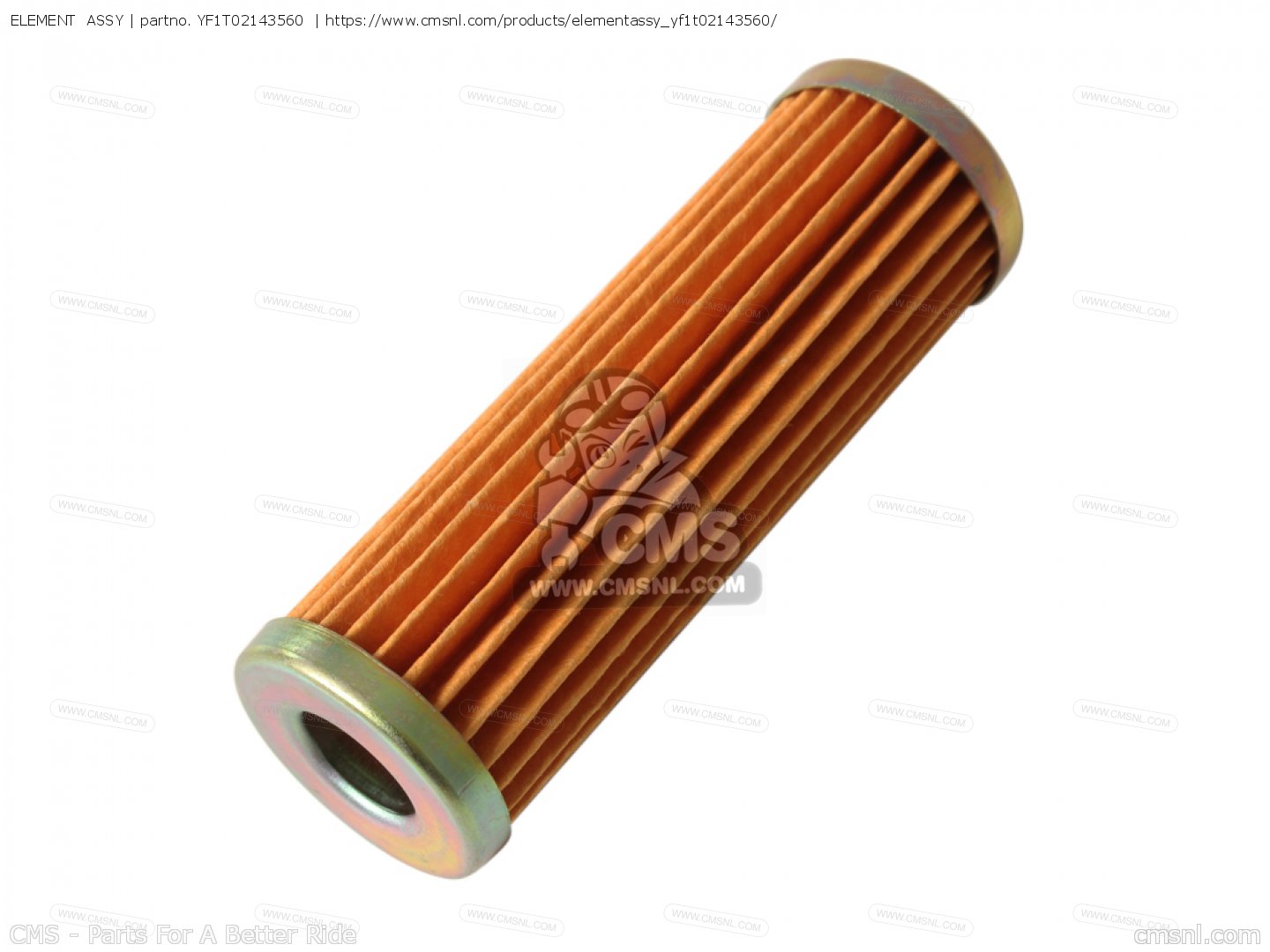 YF1T02143560: ELEMENT ASSY Yamaha - buy the YF1-T0214-35-60 at CMSNL