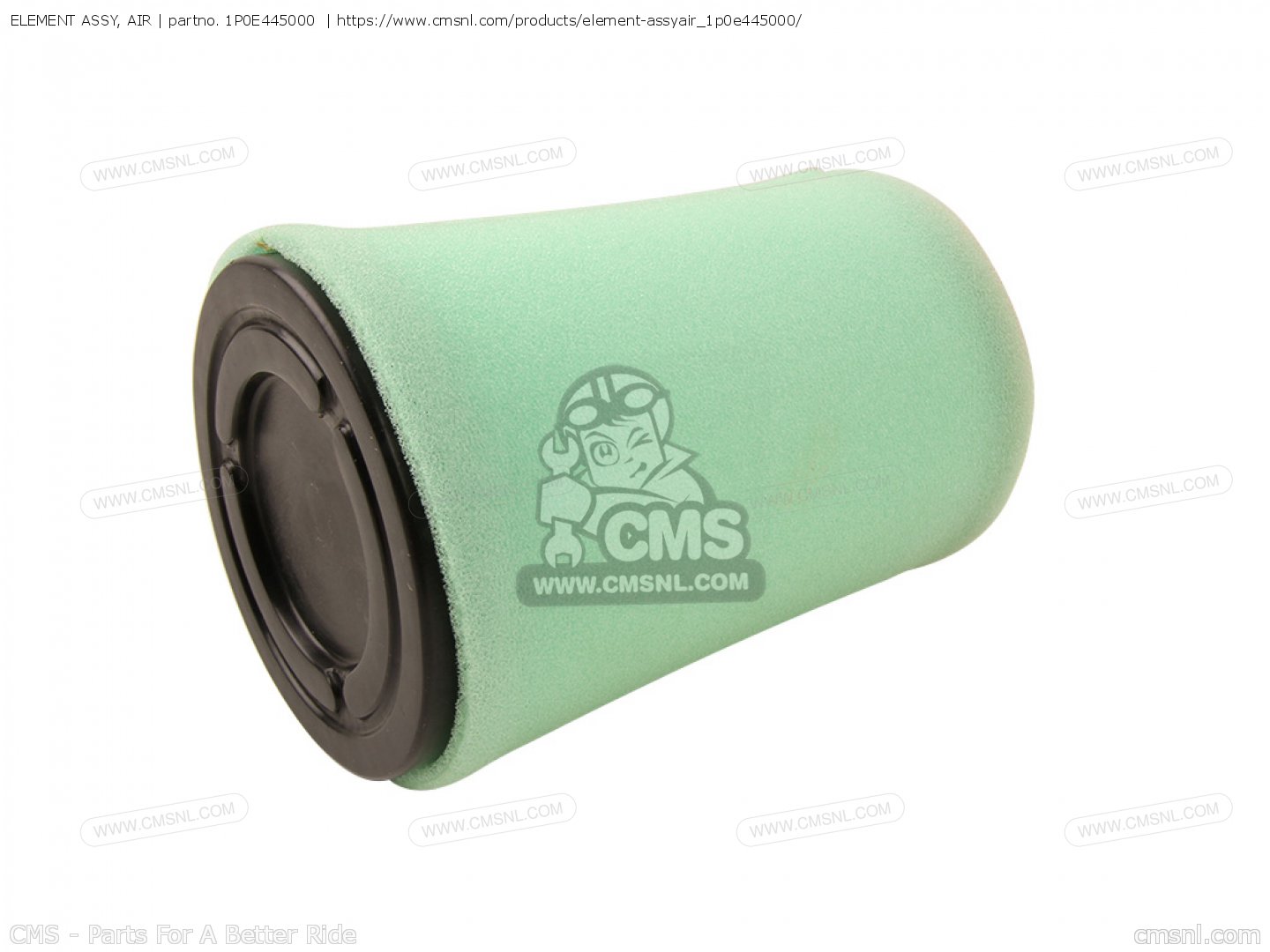 1P0E445000: Element Assy, Air Yamaha - buy the 1P0-E4450-00 at CMSNL