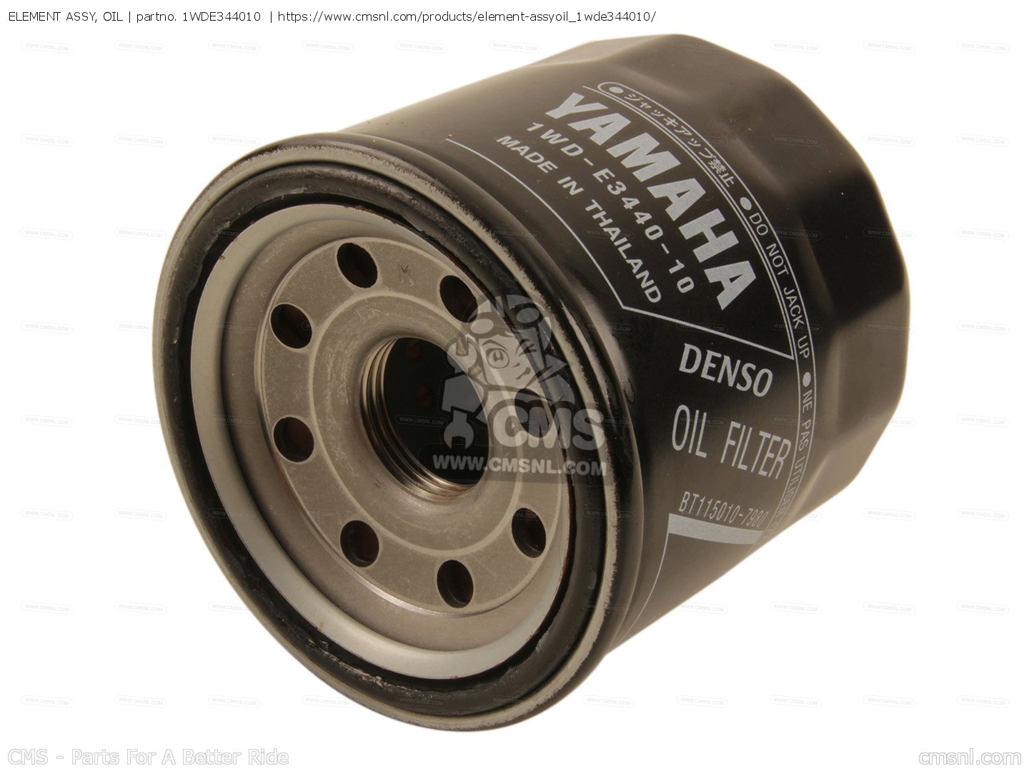 1WDE344010: Element Assy, Oil Yamaha - buy the 1WD-E3440-10 at CMSNL