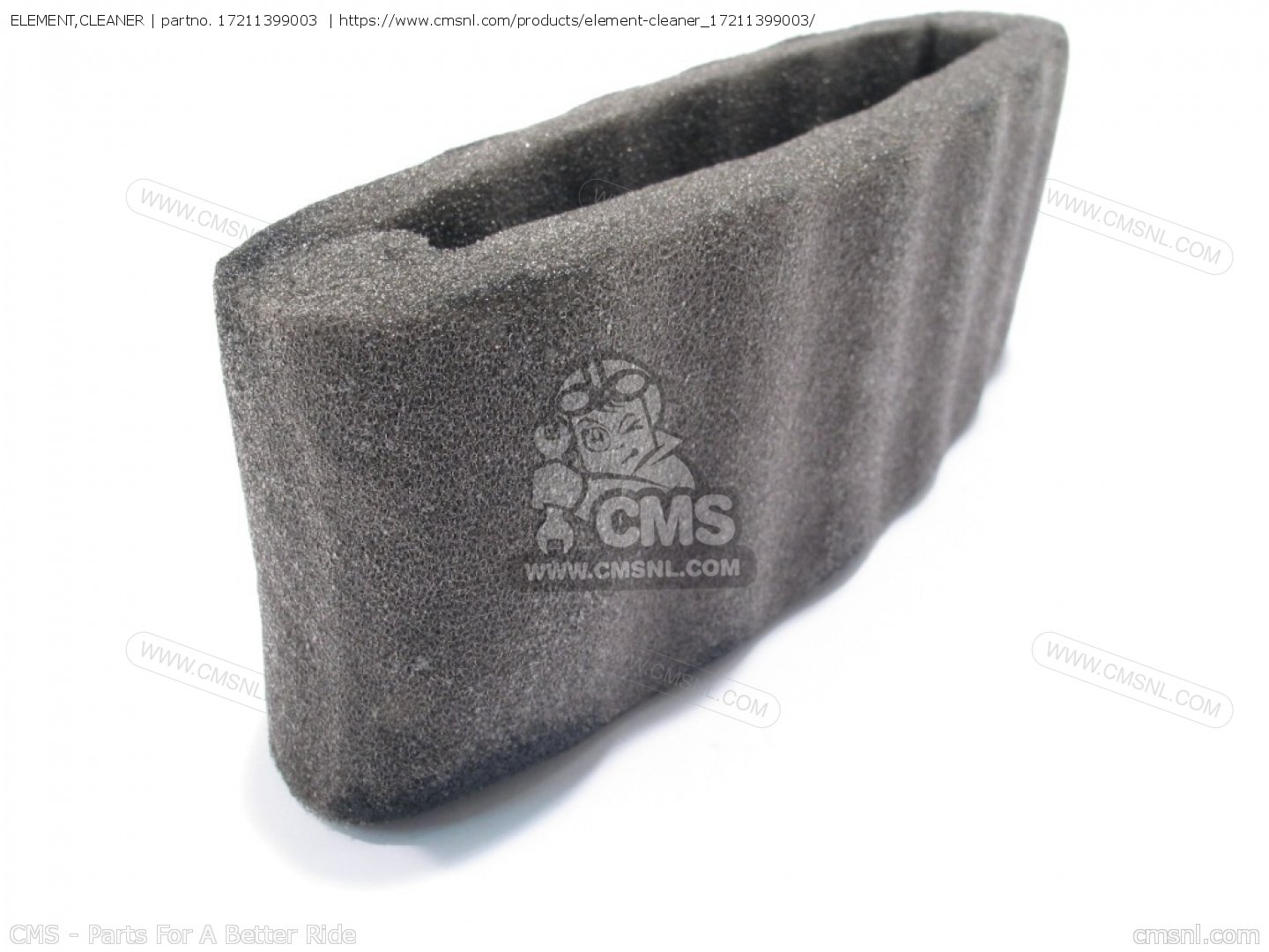17211-399-003 Element,Cleaner, 17211399003 Honda - CB125T, CB125T2