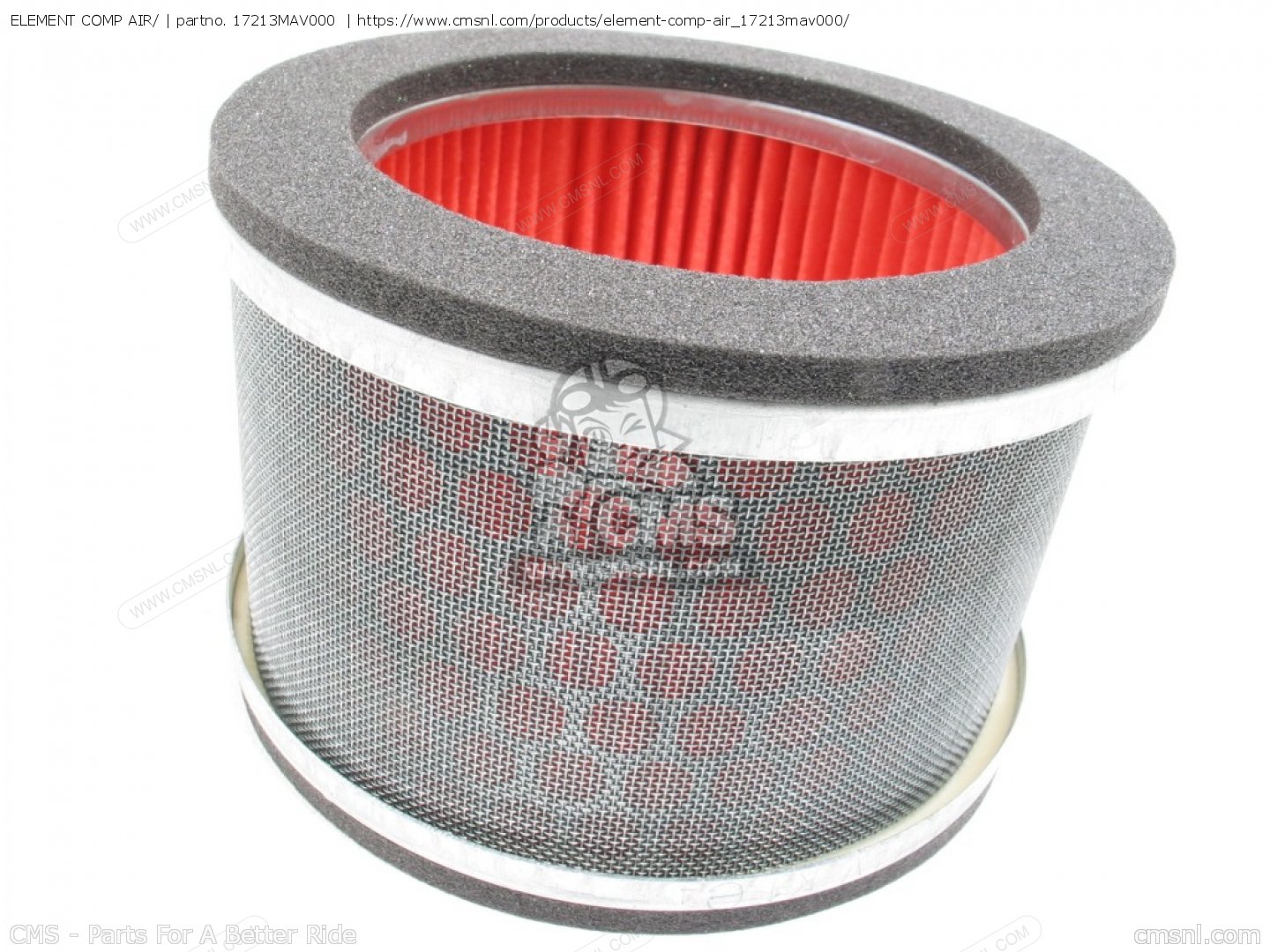 17213-MAV-000 Element Comp Air/, 17213MAV000 Honda - VT125C, VT125C2