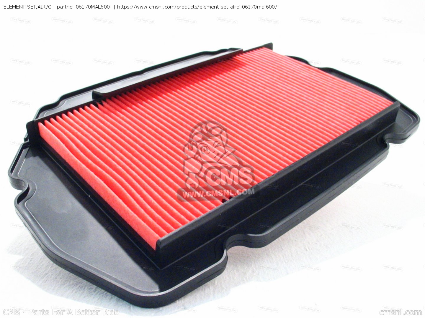 06170MAL600: Element Set,air/c Honda - buy the 06170-MAL-600 at CMSNL