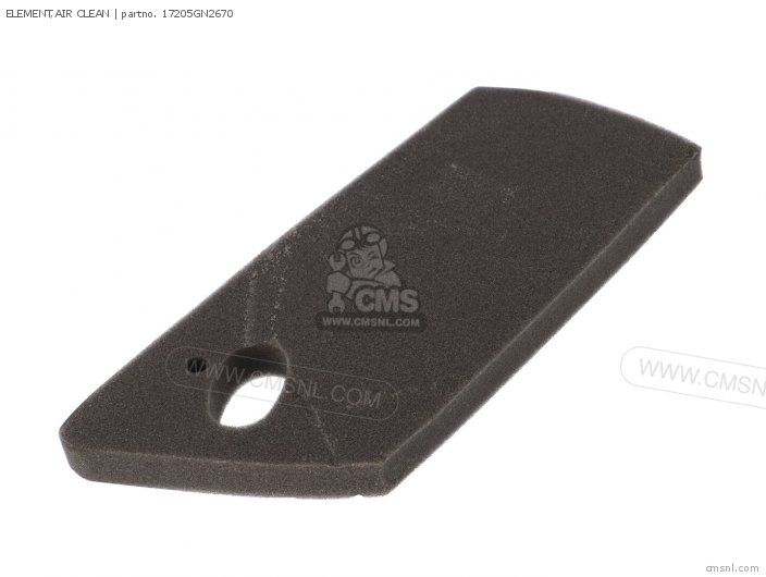 ELEMENT,AIR CLEAN for NB50 AERO 50 1986 (G) USA - order at CMSNL