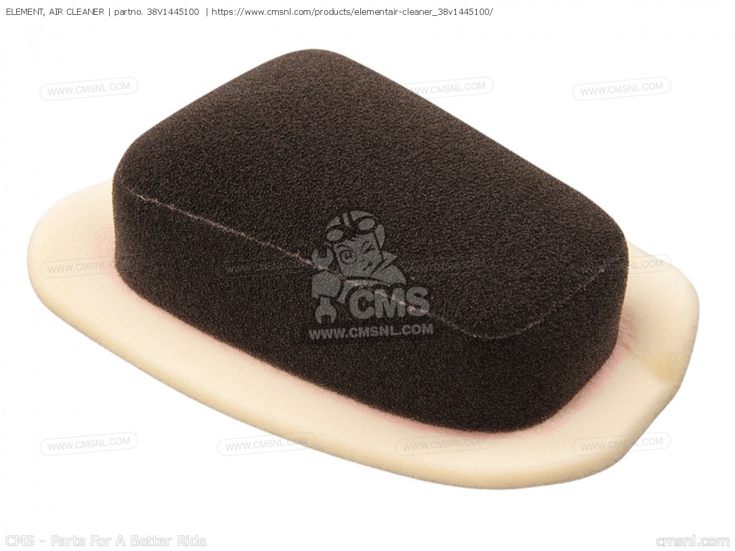 ELEMENT, AIR CLEANER for TY350 TRIALS 1985 (F) USA CANADA - order at CMSNL