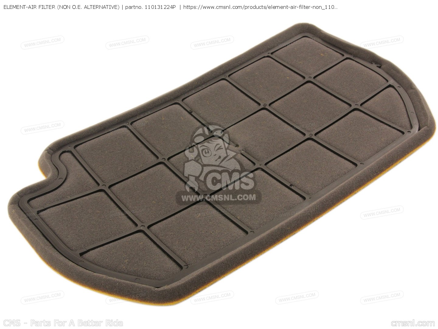 110131224P: ELEMENT-AIR FILTER (NON O.E. ALTERNATIVE) Kawasaki - buy ...