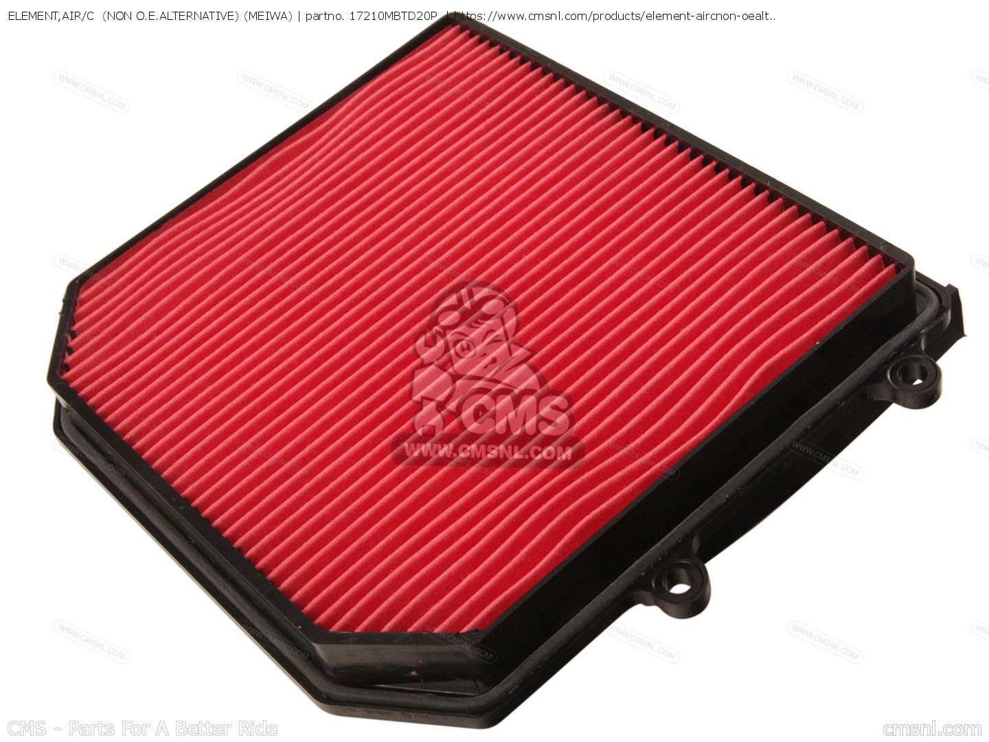 17210MBTD20P: Element,air/c (meiwa) (non O.e. Japanese Alternative ...