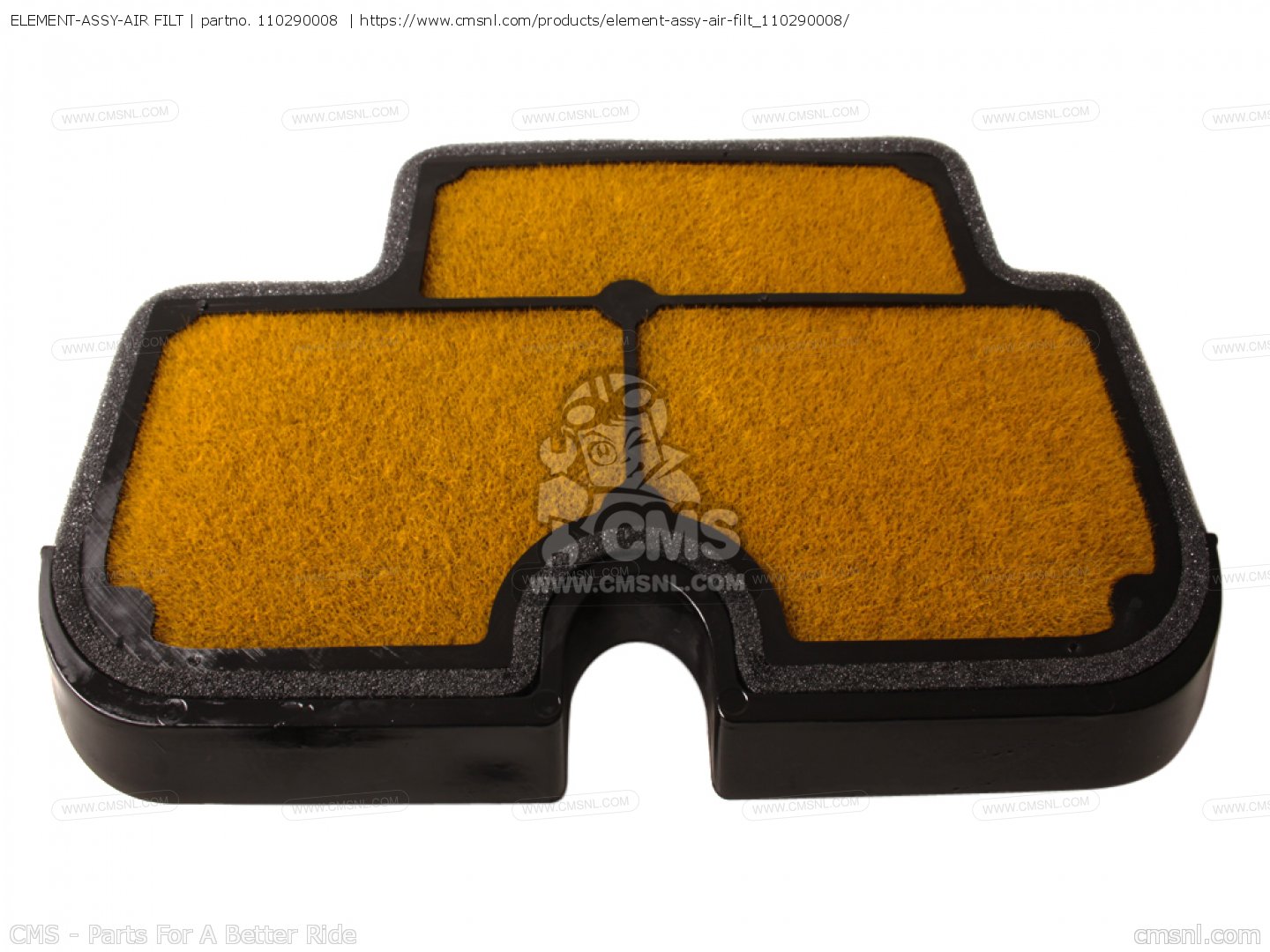 110290008: ELEMENT-ASSY-AIR FILT Kawasaki - buy the 11029-0008 at CMSNL