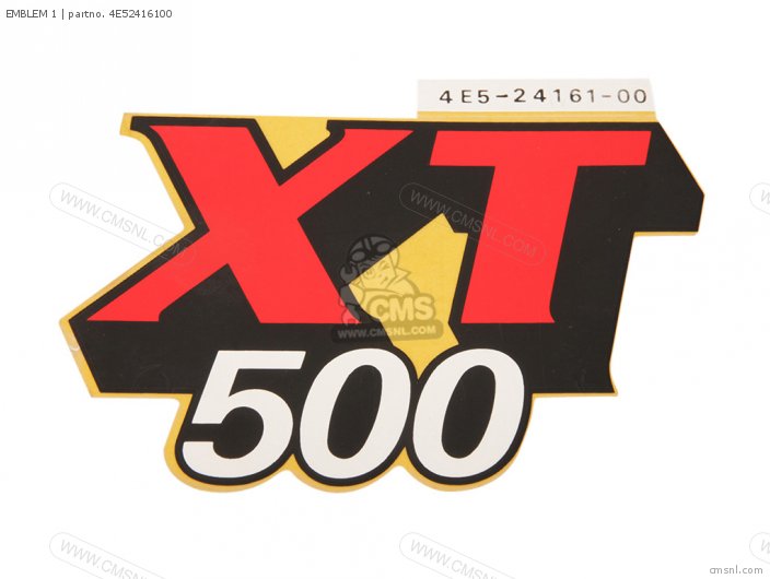4E5-24161-00-00 Emblem 1, 4E52416100 Yamaha buy online