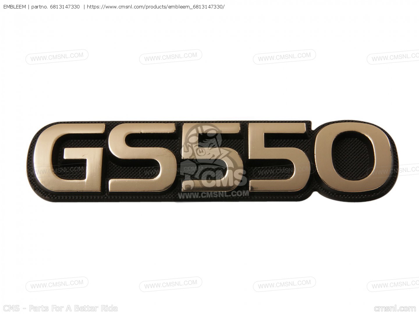 6813147330: EMBLEM Suzuki - buy the 68131-47330 at CMSNL