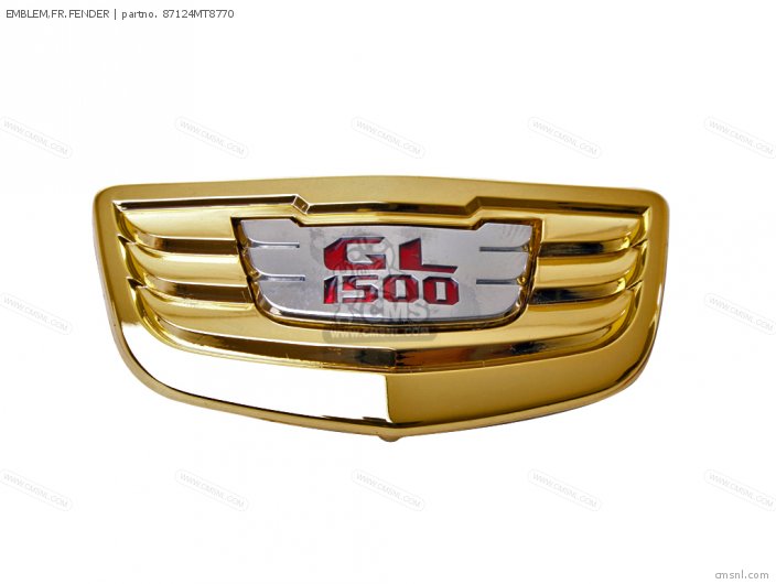 EMBLEM,FR.FENDER for GL1500SE GOLDWING 1990 (L) JAPAN SC22-101 - order ...