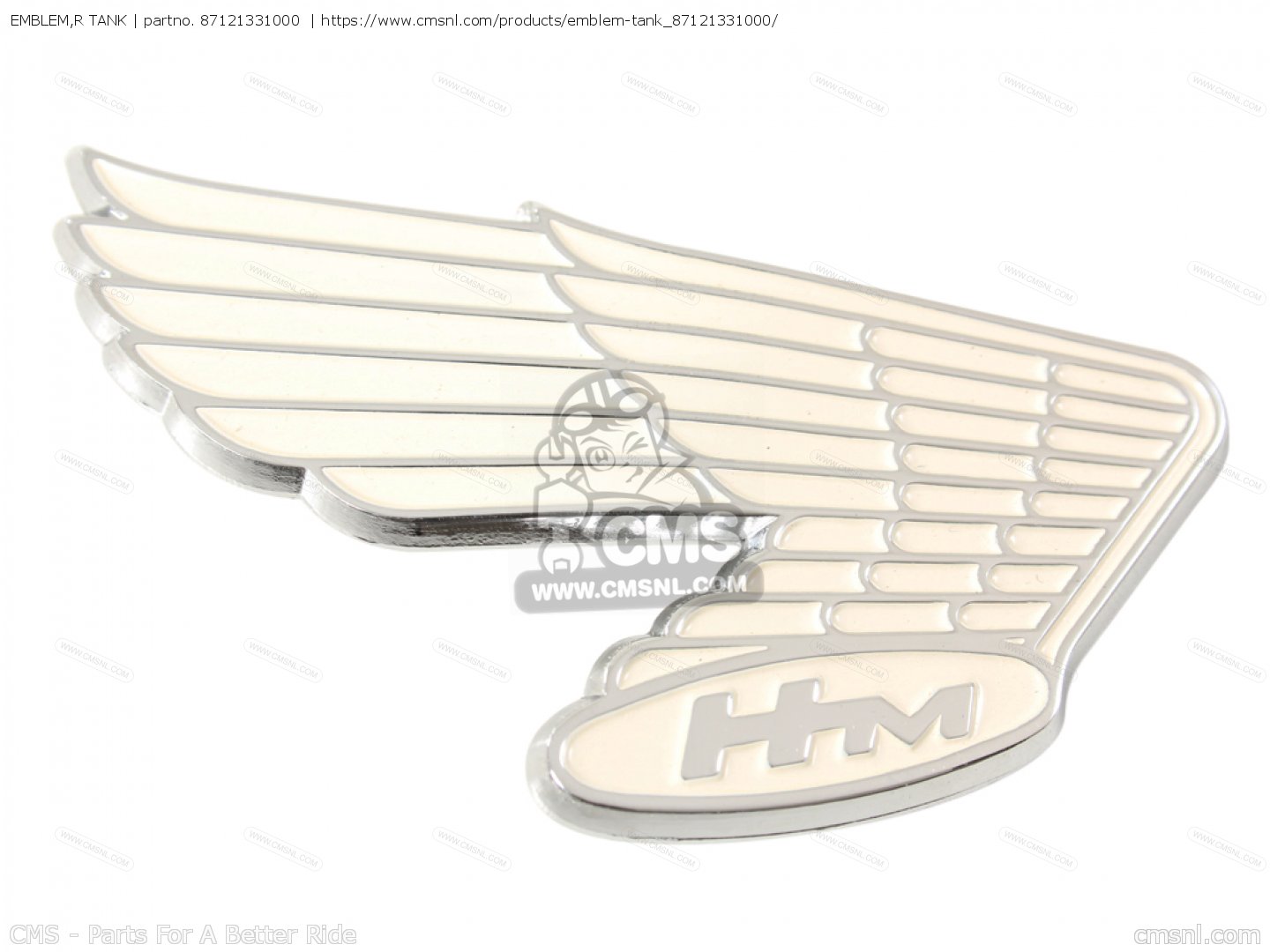 87121331000: Emblem,r Tank Honda - buy the 87121-331-000 at CMSNL