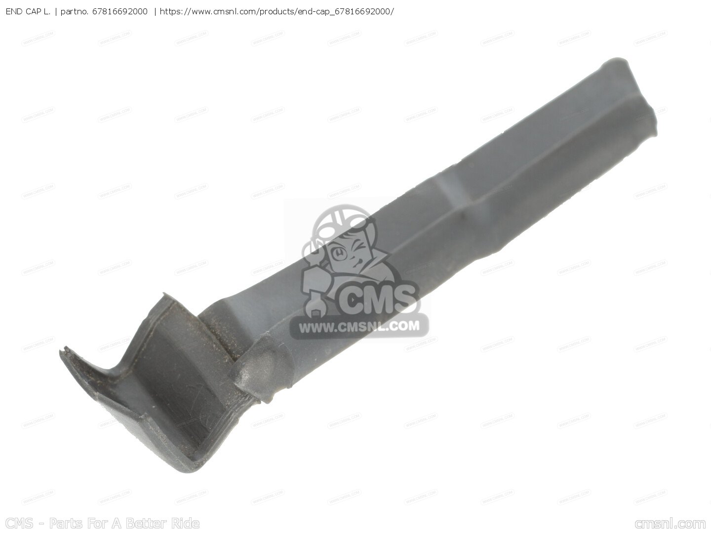 67816692000: END CAP L. Honda - buy the 67816-692-000 at CMSNL