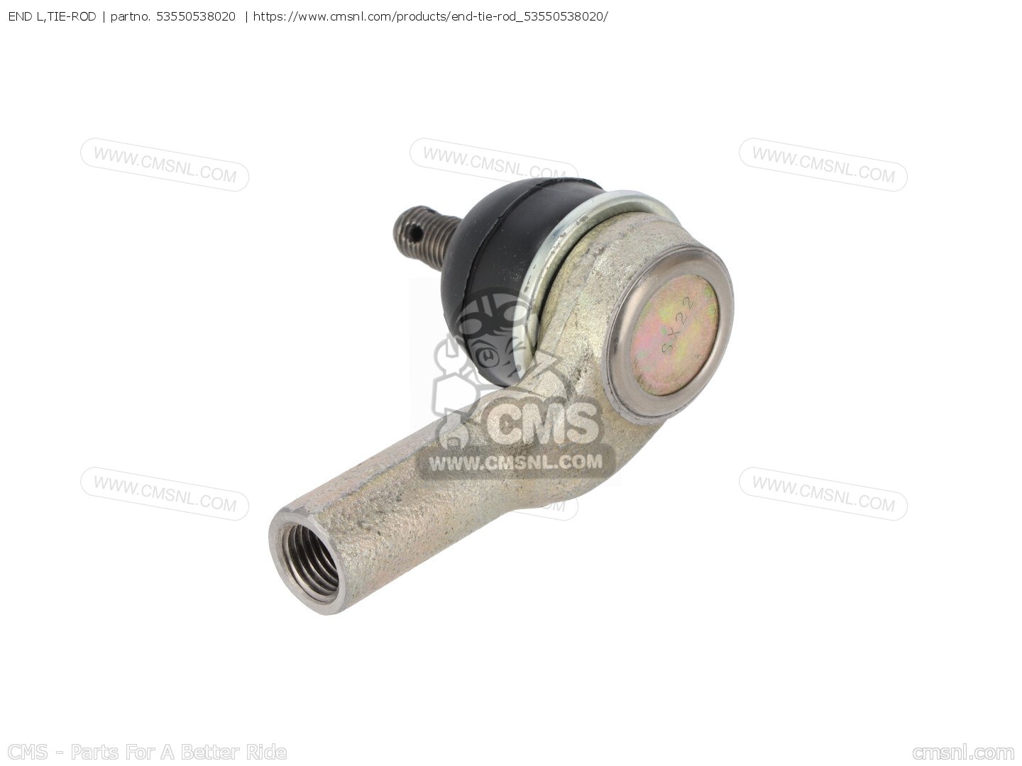 53550538020: End L,tie-rod Honda - buy the 53550-538-020 at CMSNL