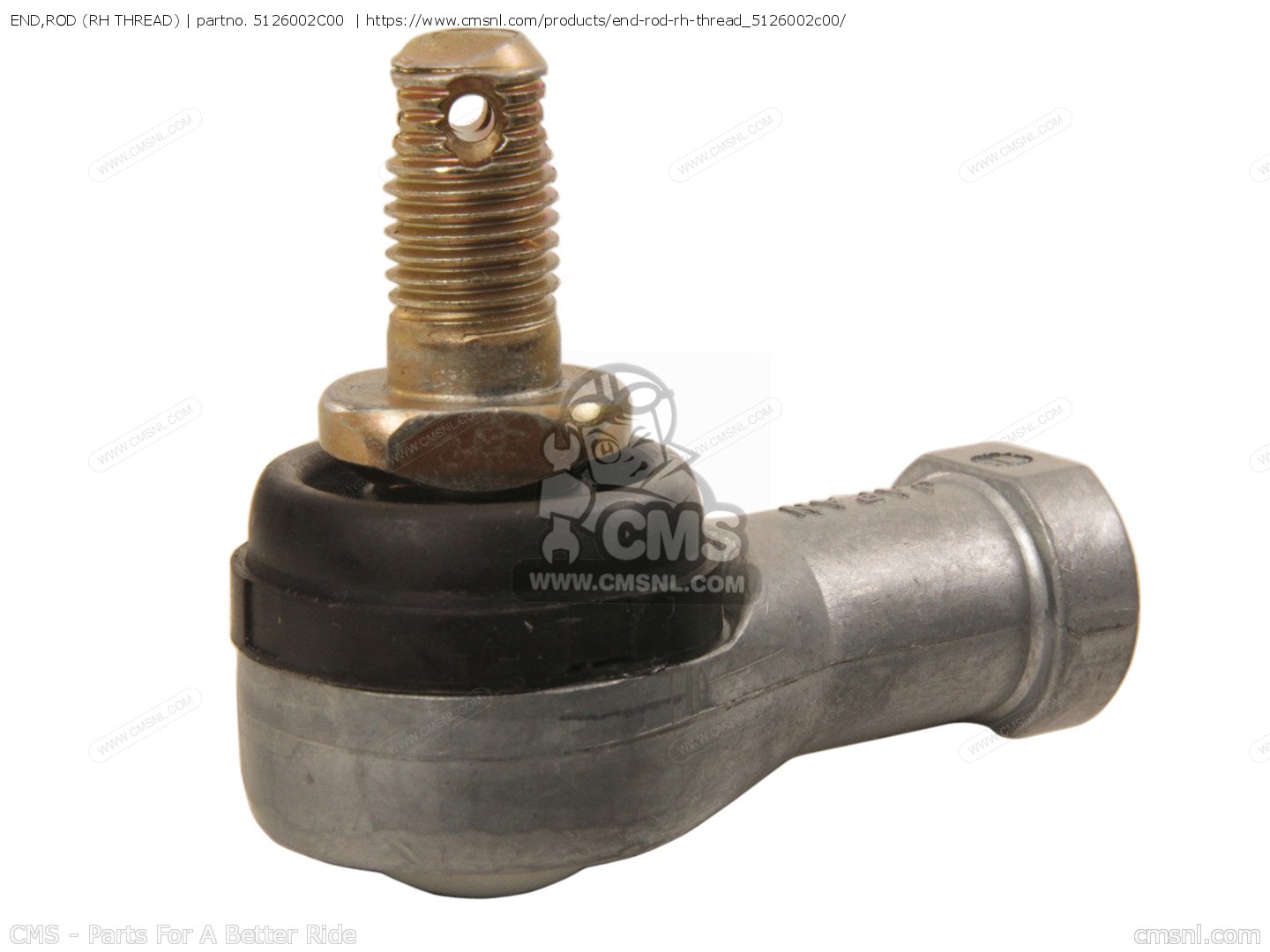 5126002C00: END,ROD (RH THREAD) Suzuki - buy the 51260-02C00 at CMSNL